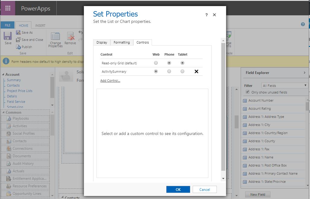 Activity Summary PCF for Model Driven Apps – nijos.dev
